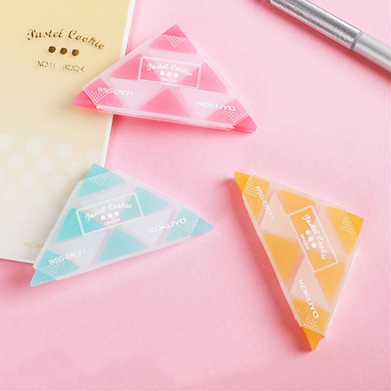 1Pc Cute Triangle Erasers Durable Flexible Pencil ... – Vicedeal