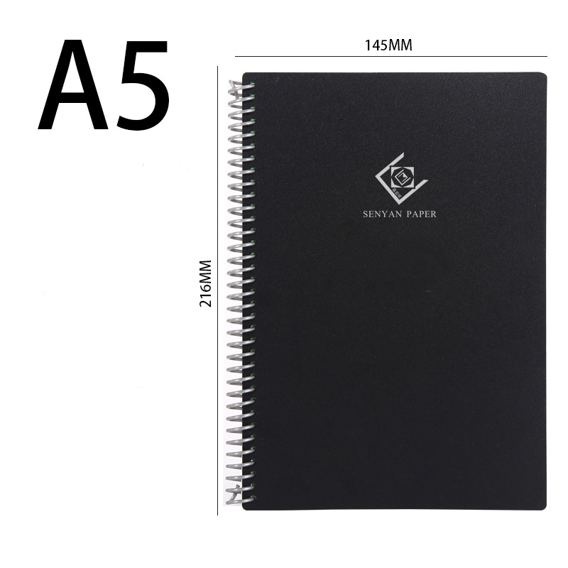 Wet Erasable Reusable Smart Writing Notebook A5 B5 Grandado
