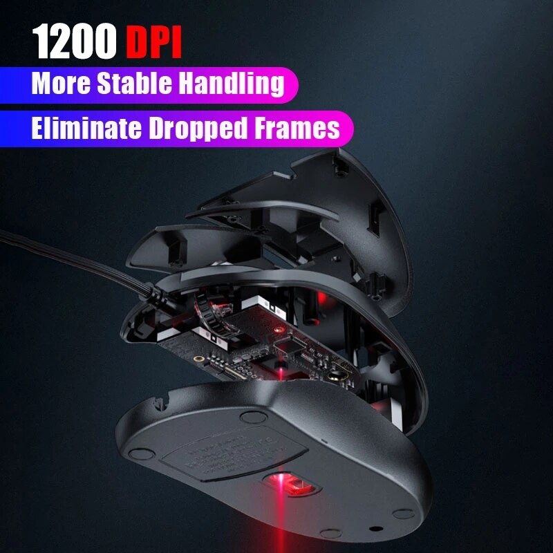 Anmck Mini USB Wired Mouse For Computer Laptops Po... – Grandado