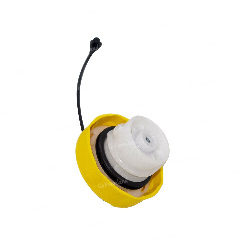 Fuel Tank Gas Cap Cover Filler Tether Yellow 52030... – Grandado