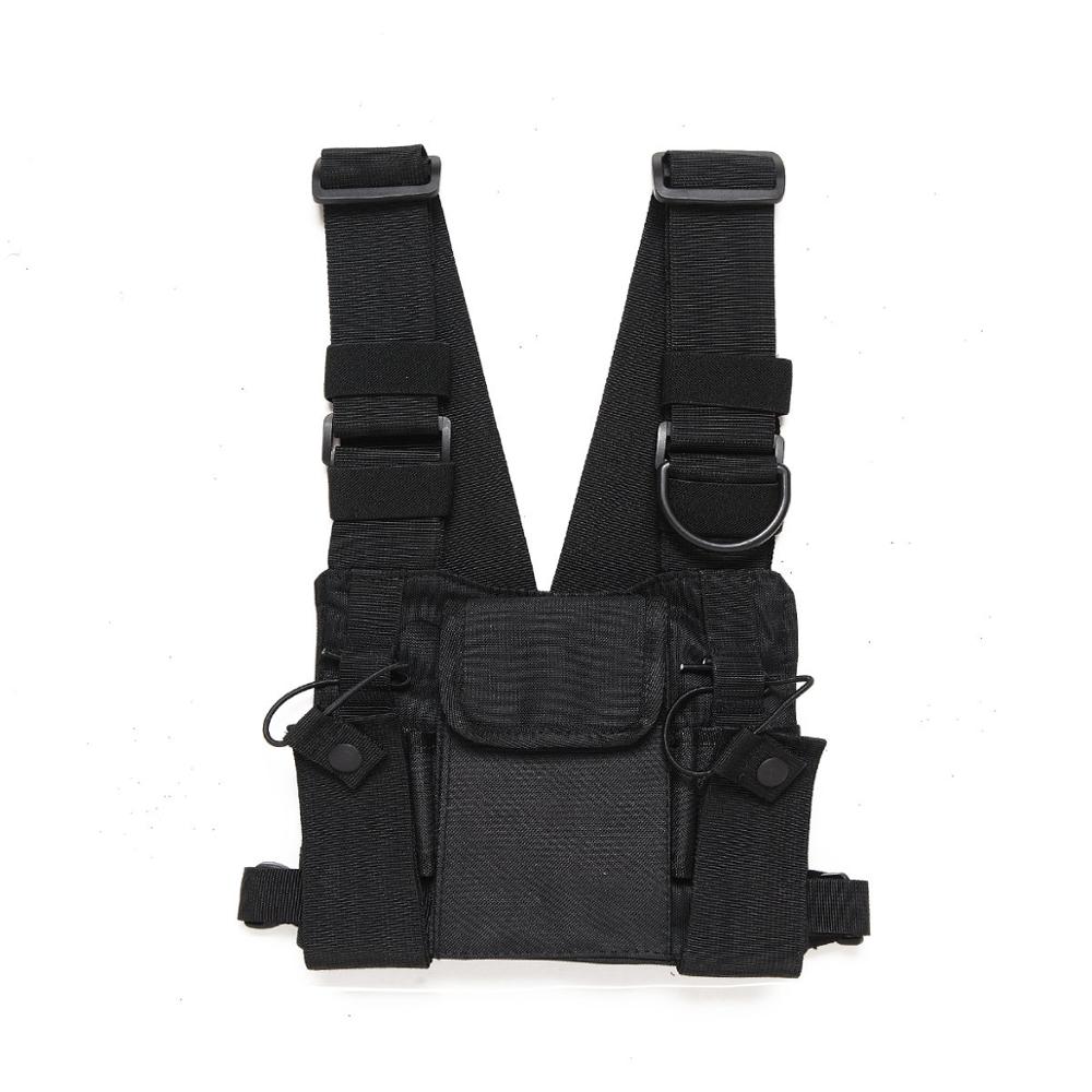 Radio Chest Harness Chest Front Pack Pouch Holster... – Grandado