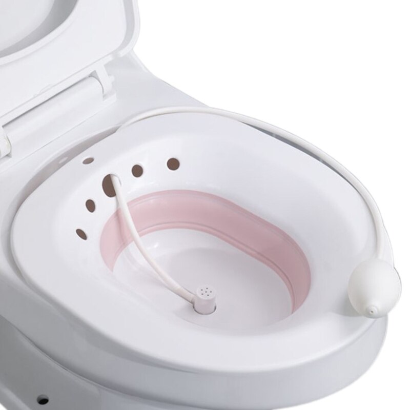 Folding Toilet Sitz Bath Bidet Flusher Wash Basin ... – Grandado