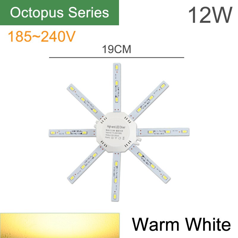 =(K)= Magnetic LED Module Light 12W 16W 20W 24W Le... – Grandado