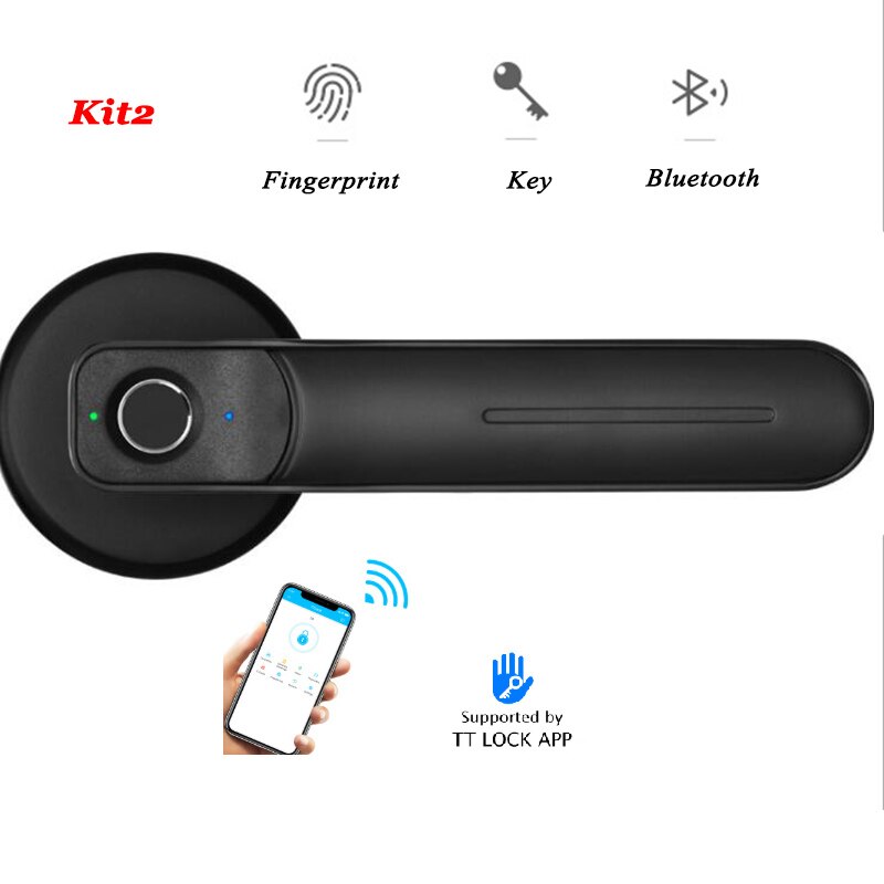 TTLOCK Smart Lock Fingerprint Door Lock Key Blueto... – Grandado