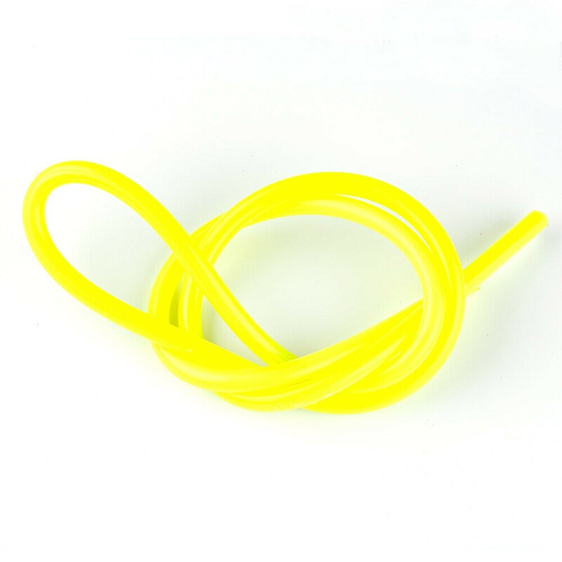 1pc brandstofslang gele buis flexibele klem 1 mete... – Vicedeal