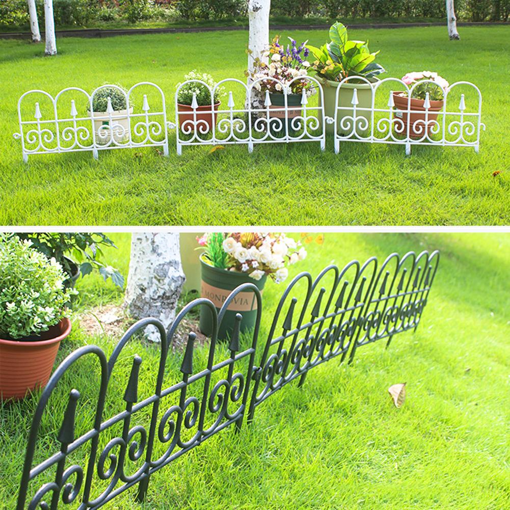 5Pcs Garden Border Fencing Fence Pannels Outdoor L... – Grandado