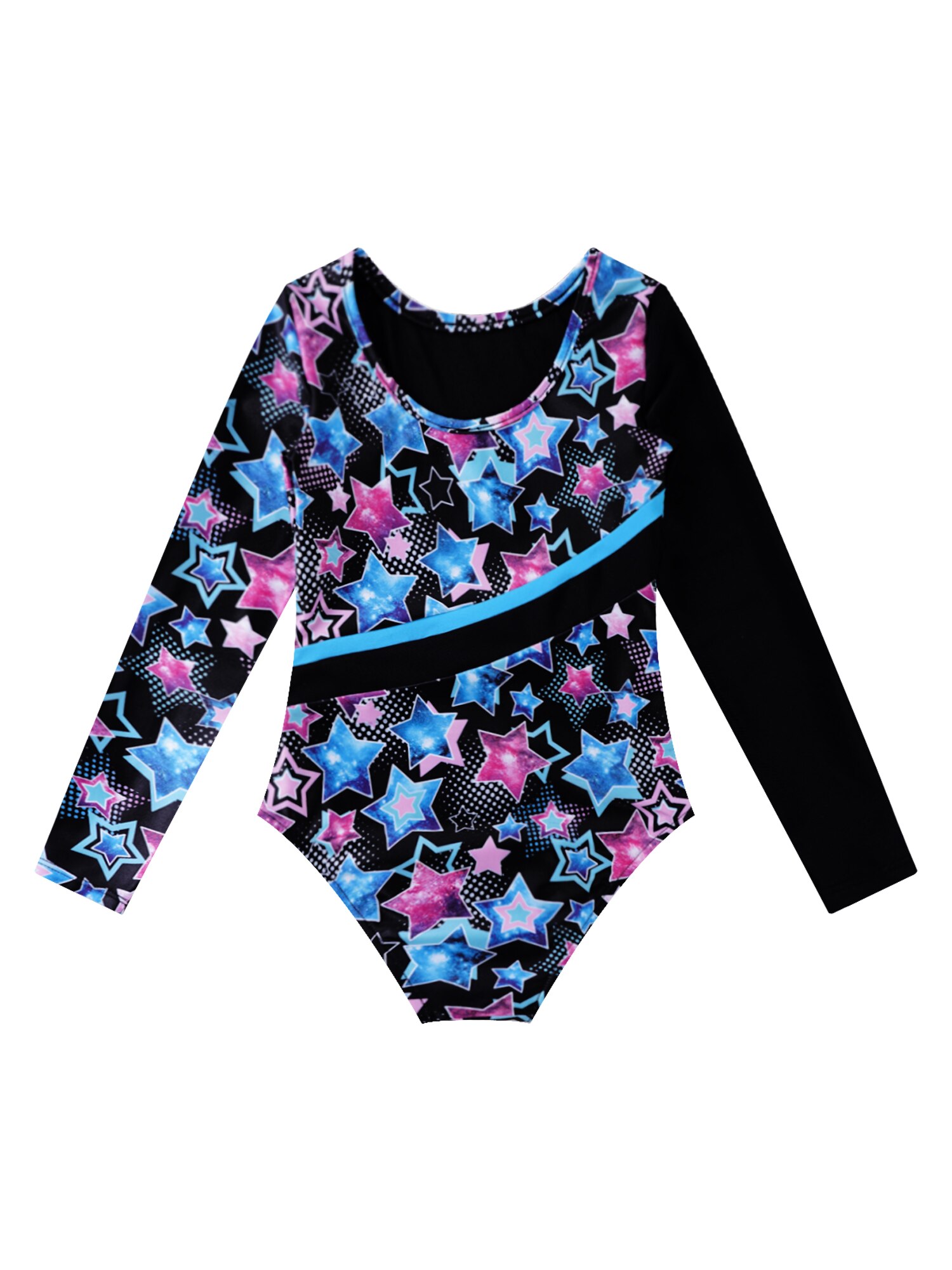 Kids Girls Ballet Dance Leotard Dress Long Sleeves... – Grandado