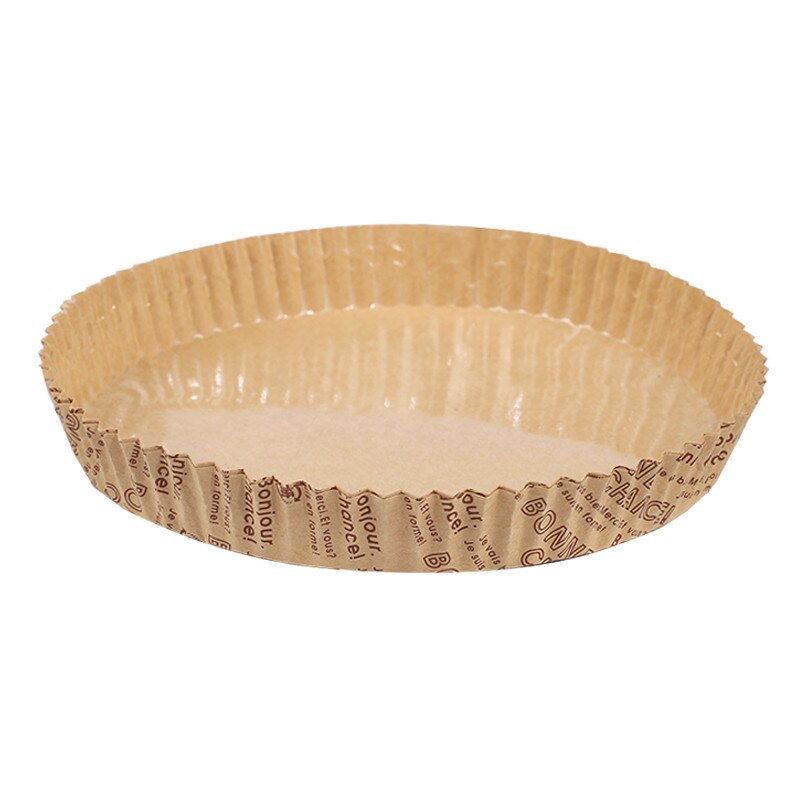 300pcs 6 inch round pizza tray oil proof high temp... – Grandado