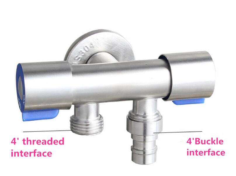 G1/2 Triangle Valve One Into Two Out Double Water ... – Grandado