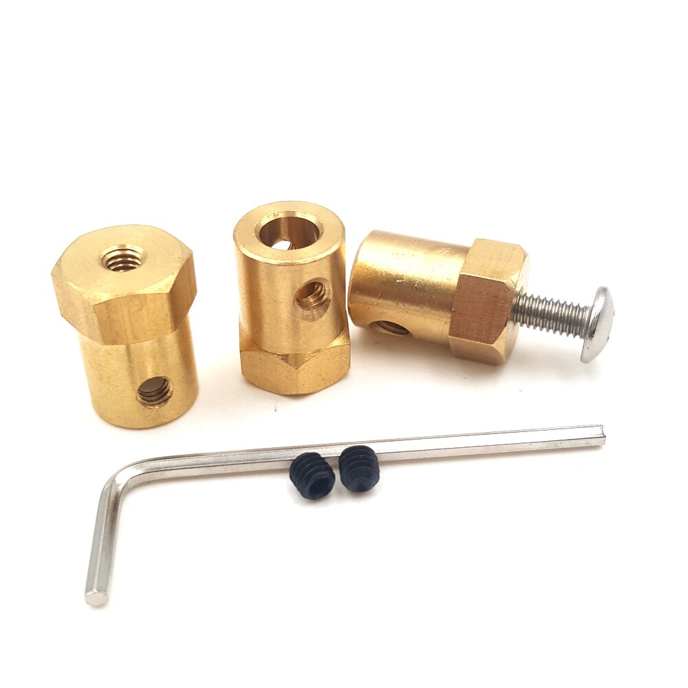 1PC Lengthened Hexagonal coupling 3/4/5/6/7/8mm sm... – Vicedeal