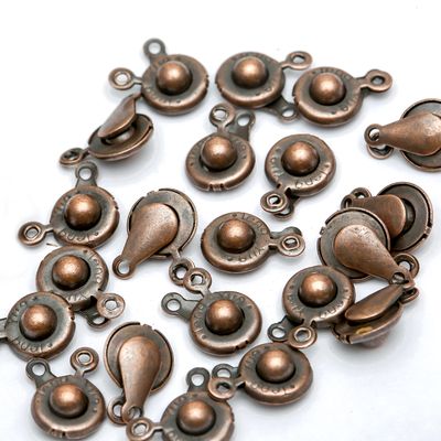 30 Sets 15X8 Mm Snap Sluitingen Voor Armbanden Ket... – Grandado