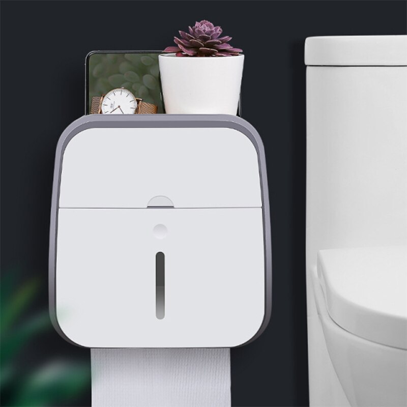 Waterproof Toilet Tissue Box Wall Mount Double Lay... – Grandado