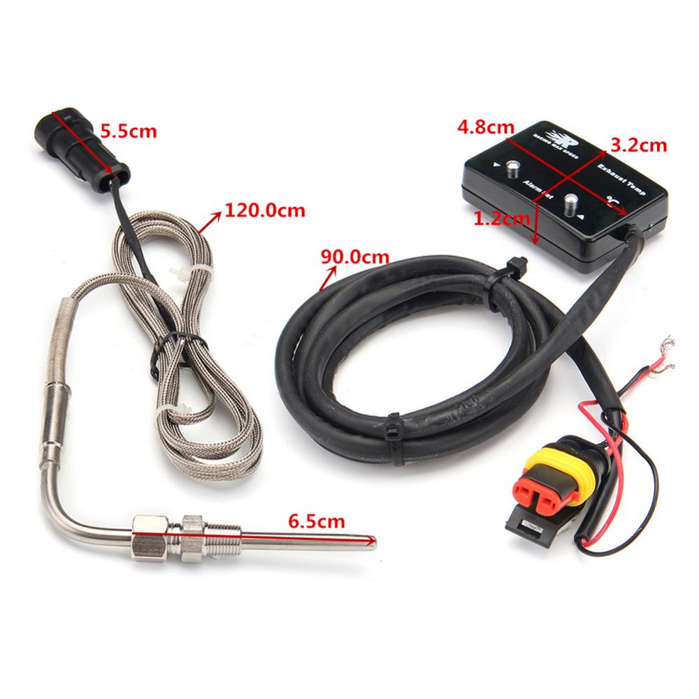 50% Digitale Auto Exhaust Gas Temp Gauge Led Displ... – Grandado