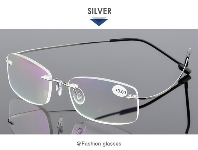 Sighttoo Ultralight Rimless Eyeglasses Clear Memor... – Grandado