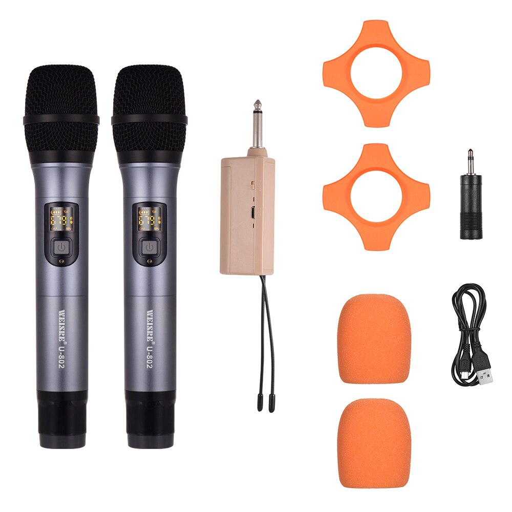 Mini Receiver 50 Channels UHF Wireless Microphone ... – Vicedeal