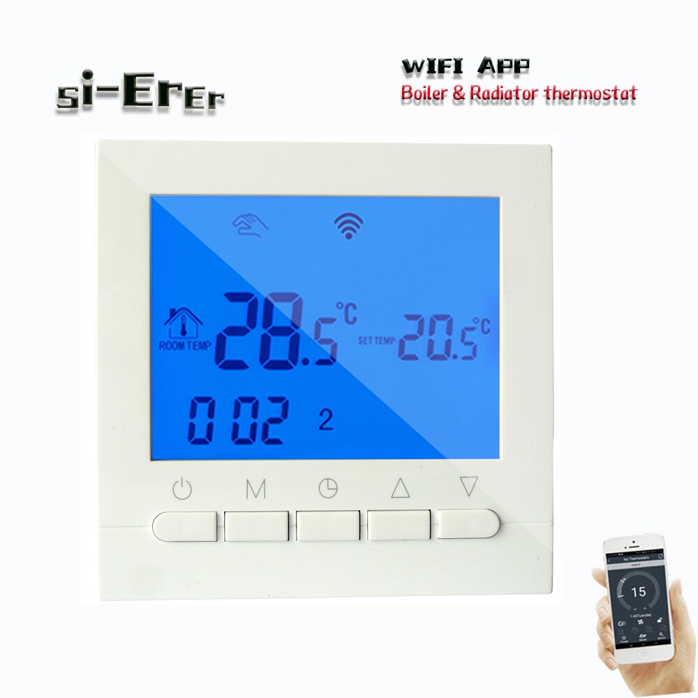 Radiator valve Connection 220V Gas Boiler-WIFI the... – Grandado