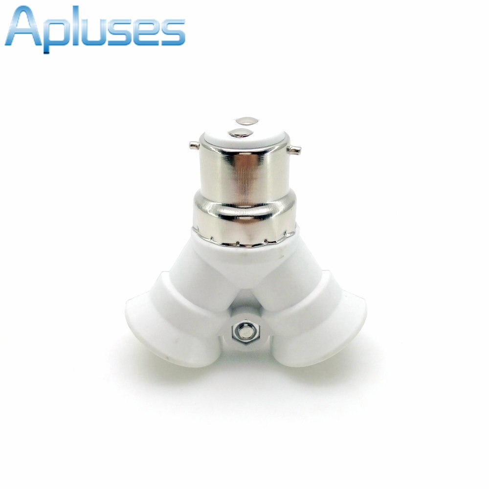 1 B22 To 2 E14 LED Light Lamp Converter Socket Ada... – Vicedeal
