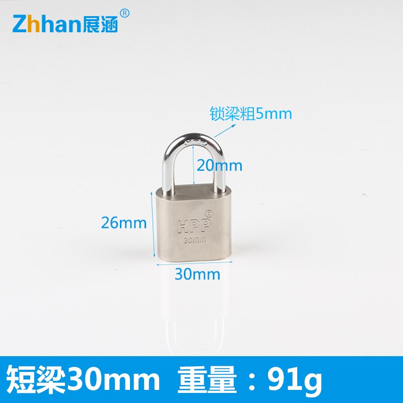 Rvs Hangslot Waterdicht Roest-Proof Open Lock Anti... – Vicedeal