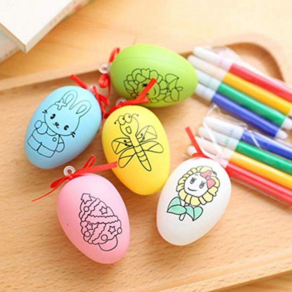 latest saleEaster Eggs 6pcs Plastic Easter Eggs DI... – Vicedeal