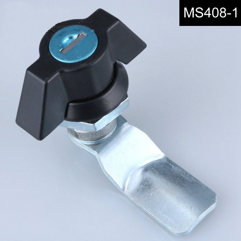Black Double - wing cabinet lock MS408 cylinder lo... – Grandado