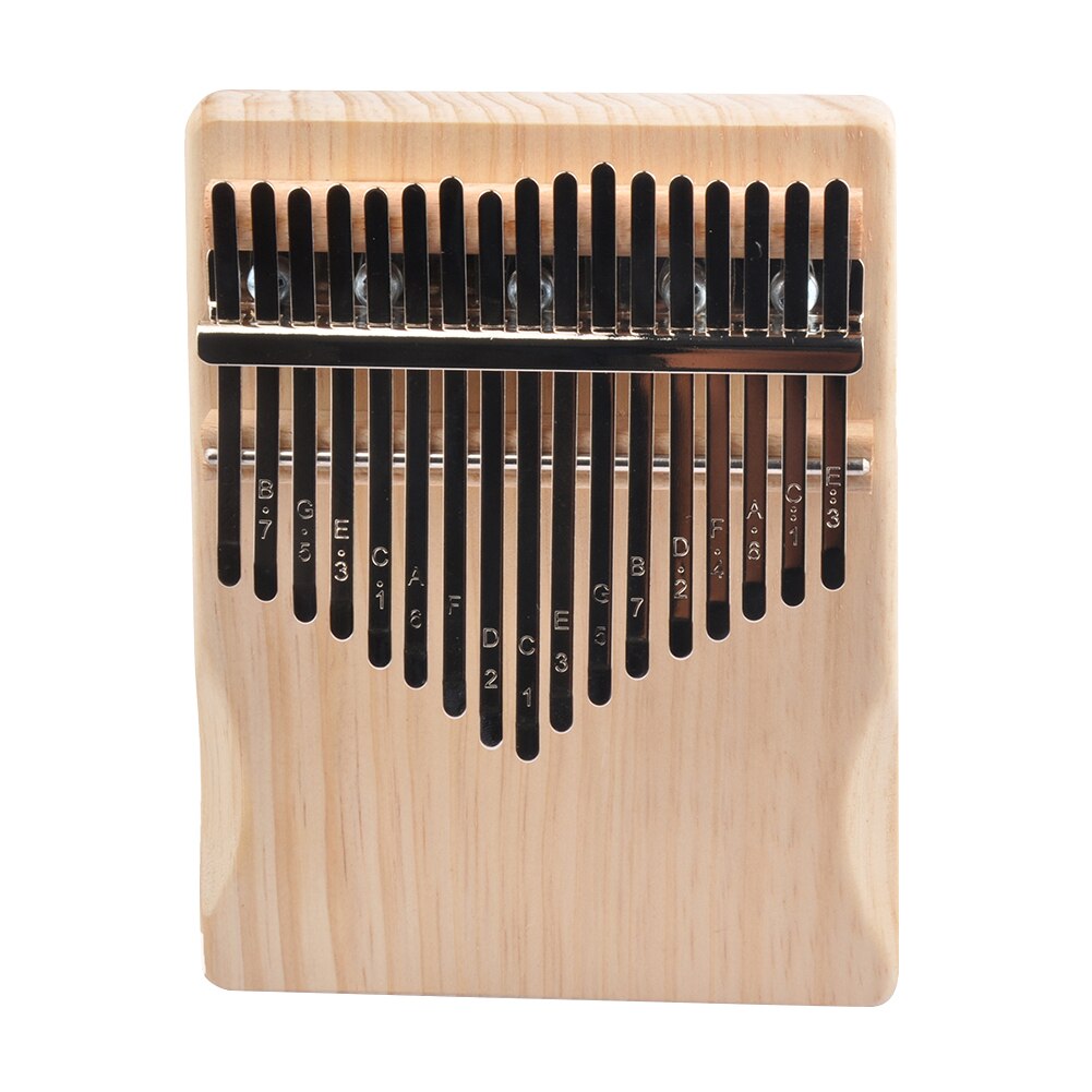 17 Keys Tone Africa Kalimba Pine Wood Mbira Thumb ... – Vicedeal
