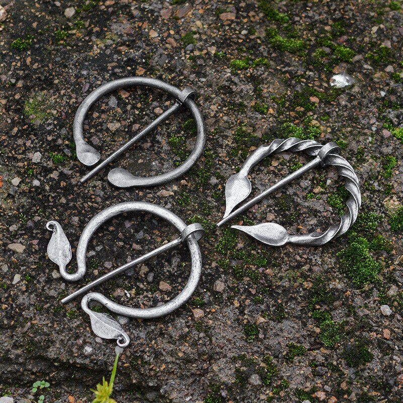 Retro Viking Geometry Safety Pins Brooch Medieval ... – Vicedeal