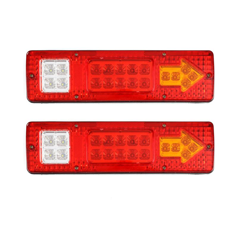 19 LEDs Tail Lights Truck Trailer Stop Rear Revers... – Vicedeal