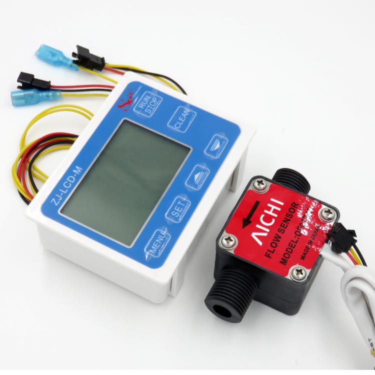 Digitale Display G1/2 Vloeibare Brandstof Olie Flow Sensor Water Olie ...
