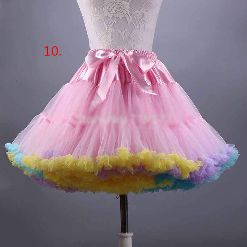 Multi Color Short Cheap Petticoat Rockabilly Under... – Vicedeal