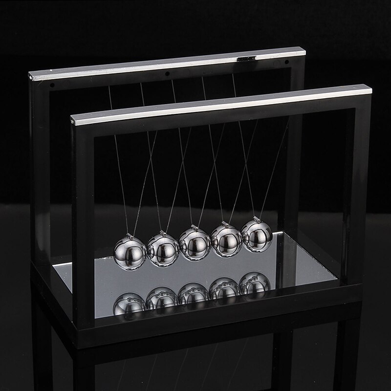 Newtons Cradle Steel Balance Ball Fun Decoration P... – Vicedeal