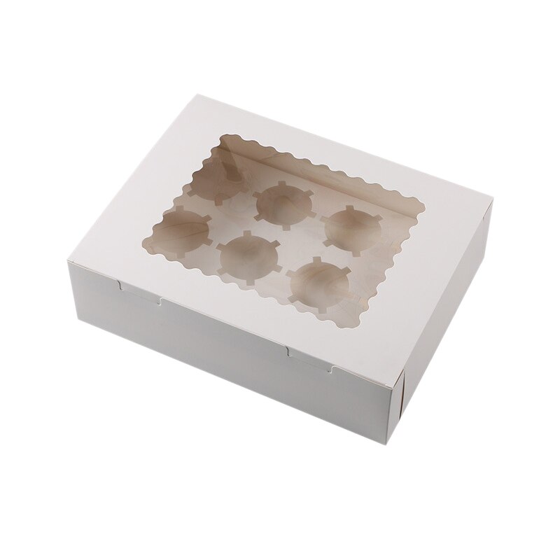 12 Holte Cupcake Dozen Ronde Gat Muffin Box Gebakk... – Vicedeal
