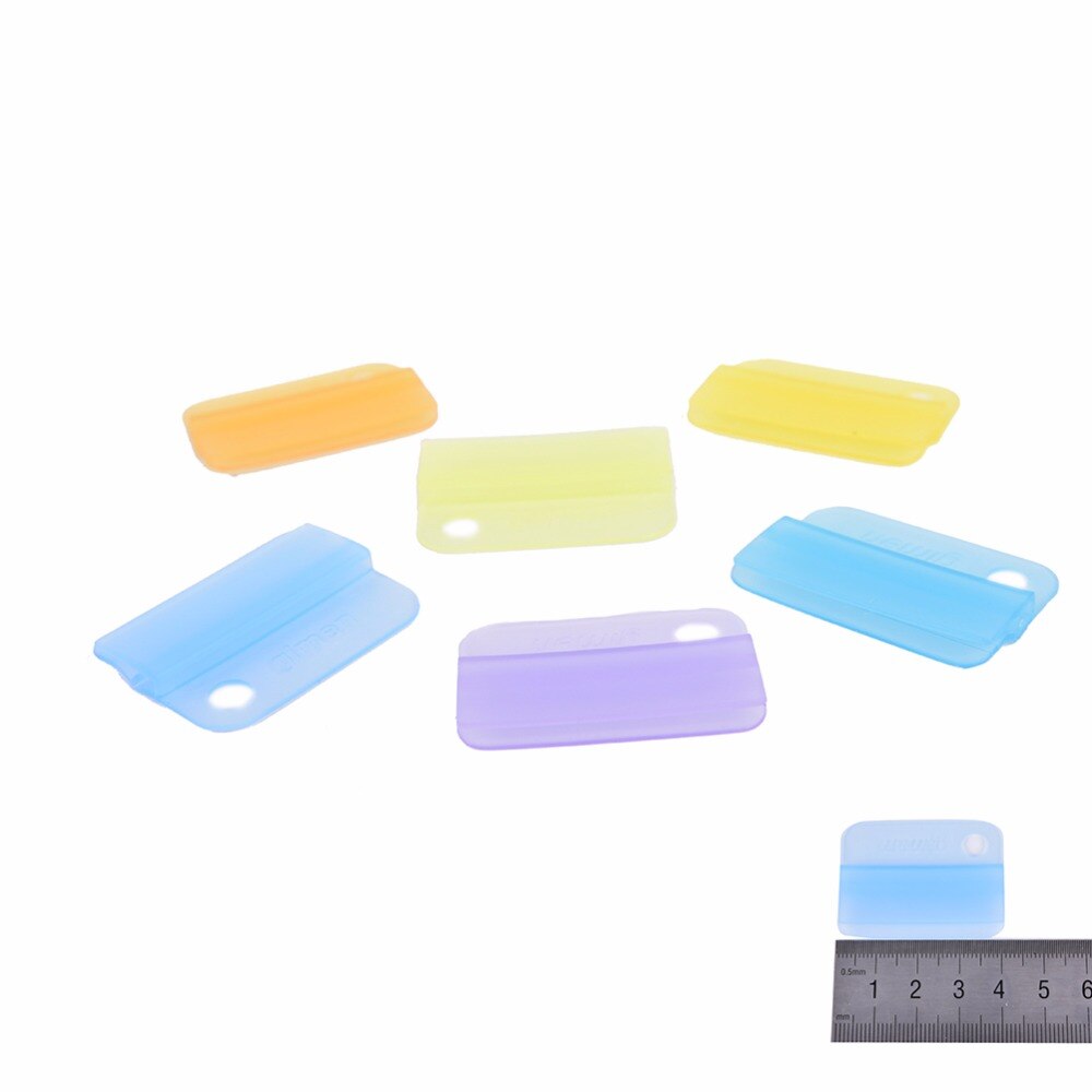 6pc Multi Color Transparent Paper Clips Protable W... – Vicedeal