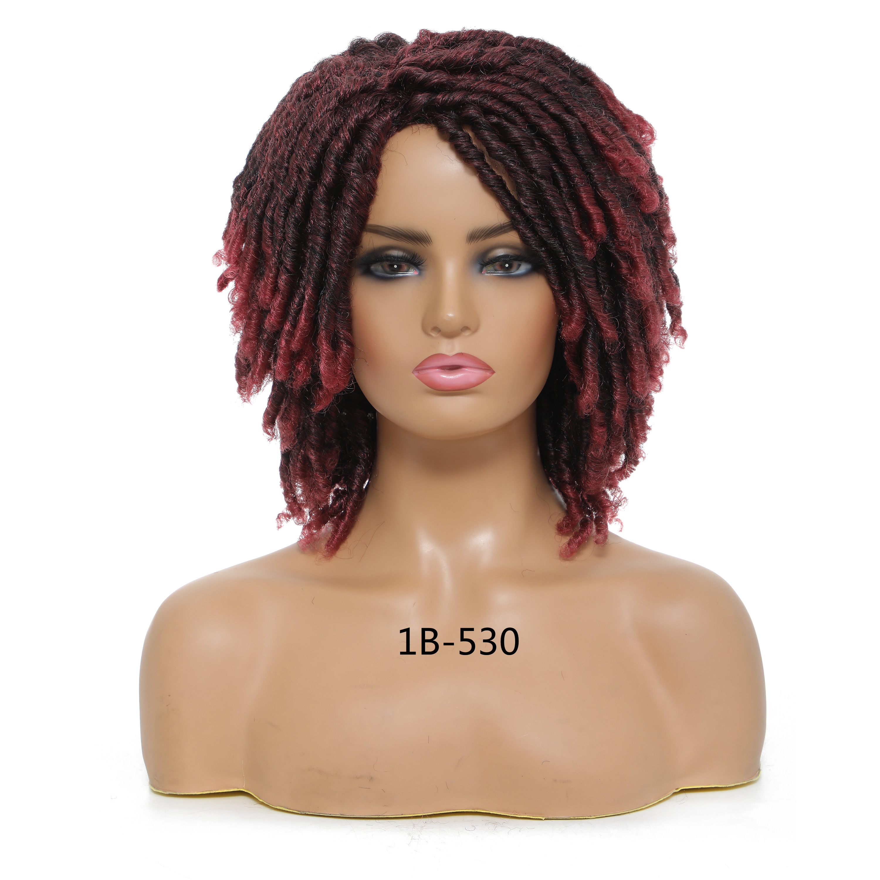 DQ Braided Wig For Women Synthetic Wig Short Dread... – Grandado