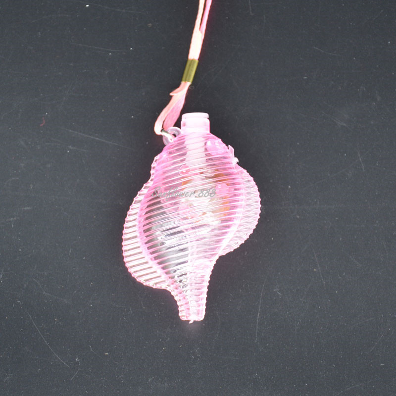 LED Light-Up Flashing Conch Necklace Pendants Glow... – Grandado