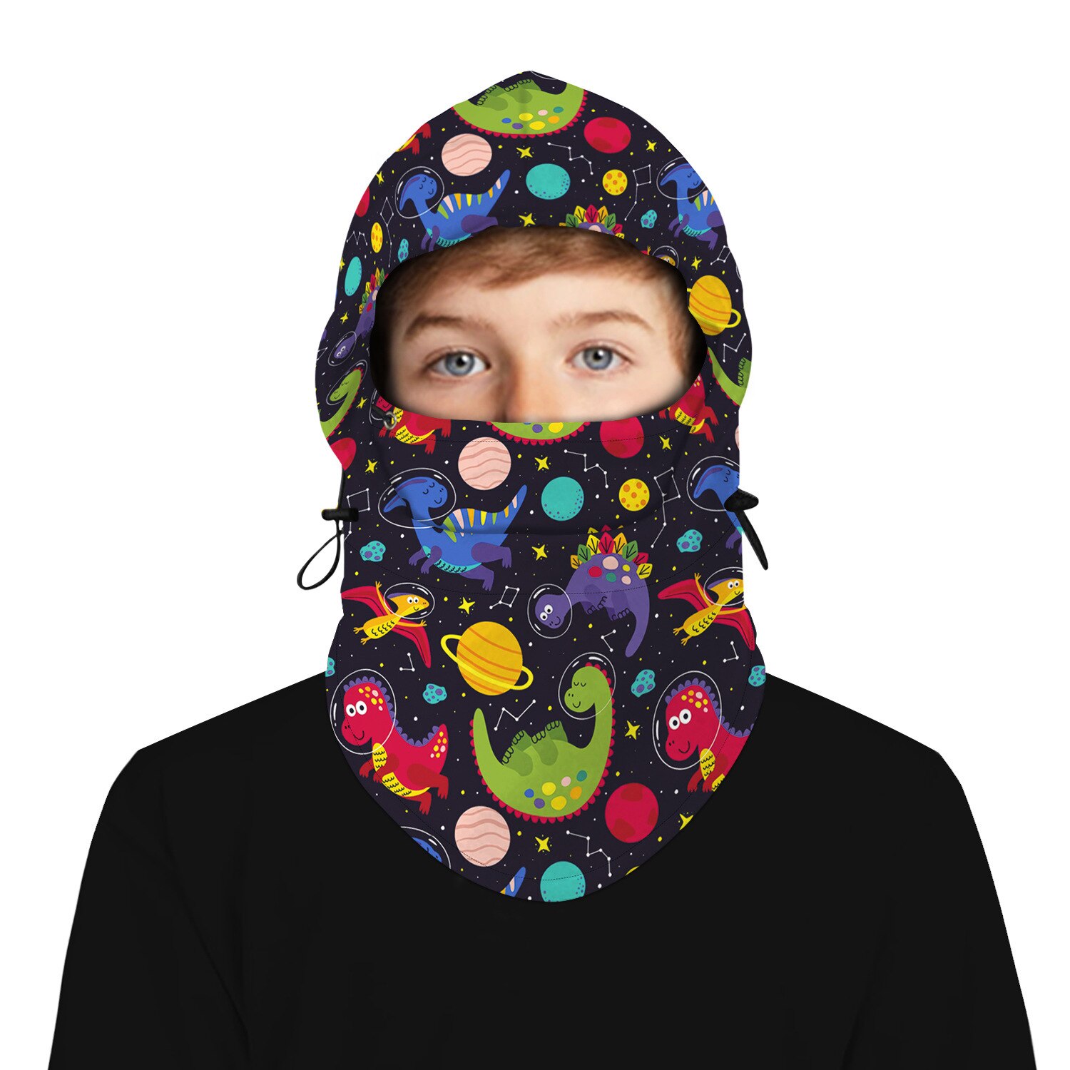 Zawaland Kid Hooded Face Mask 3D Printed Balaclava... – Grandado