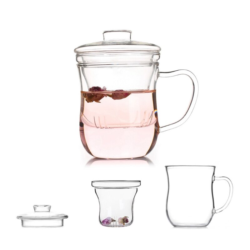 Transparant Clear Glas Melk Mok Koffie Thee Cup Th... – Grandado