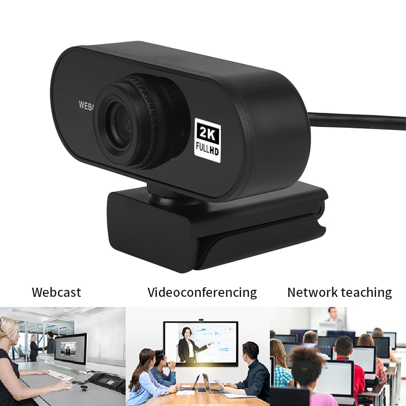 2K HD Webcam Mini Computer PC Web Camera With Micr... – Grandado