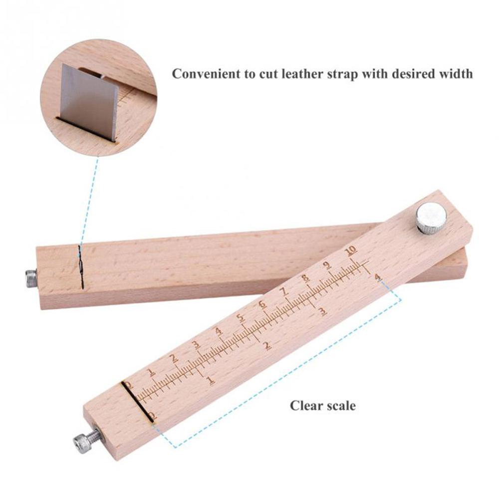 Verstelbare Lederen Band Cutter Leathercraft Strip... – Vicedeal