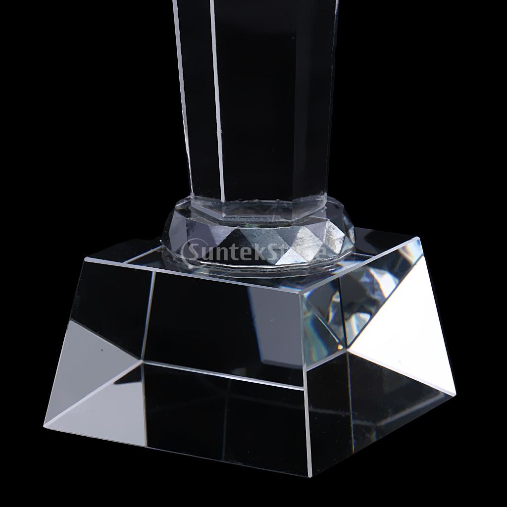 Crystal Quartz 29cm Diamond Tops Trophy Award for ... – Grandado