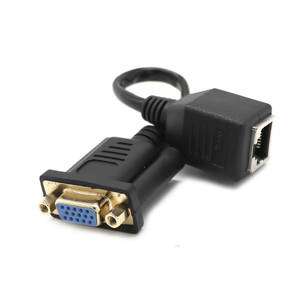 15cm VGA zu RJ45 Adapter VGA Extender zu Lan Cat5 ... – Vicedeal