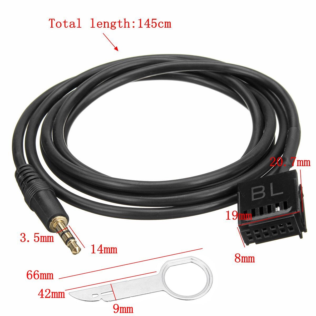 3.5mm 6000CD AUX Input Adapter Cable Jack Lead MP3... – Grandado