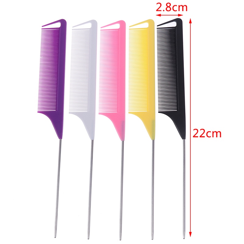 1/2pcs Highlighting Hair Comb ABS Weaving Foiling ... – Grandado