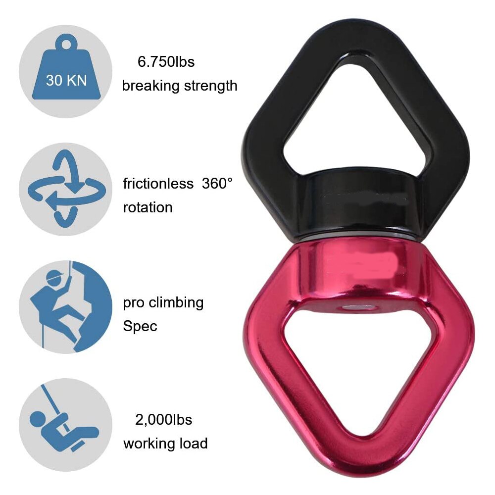 Safety Rotational Device Swivel Rotator for Rope C... – Vicedeal
