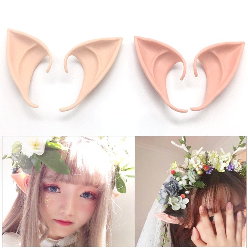 Angel Elf Ears Soft False Ears Halloween Party Cos... – Grandado
