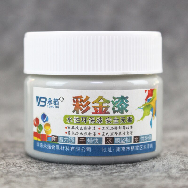 100g gray water-based paint varnish, furniture, ir... – Grandado