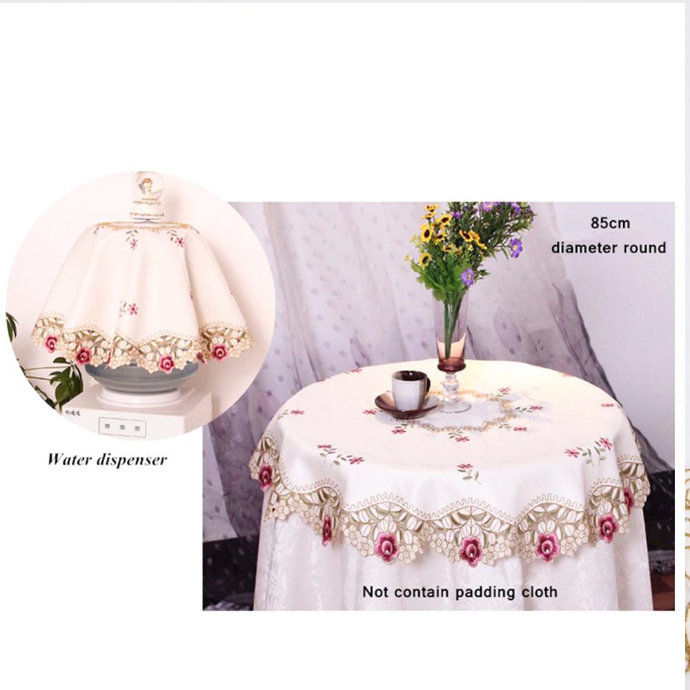 Table Cover Cloth Round Tablecloth nappe de table ... – Grandado