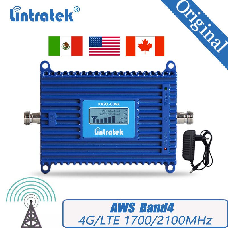 Lintratek 4G Signaal Booster 1700/2100 Repeater Lt... – Grandado