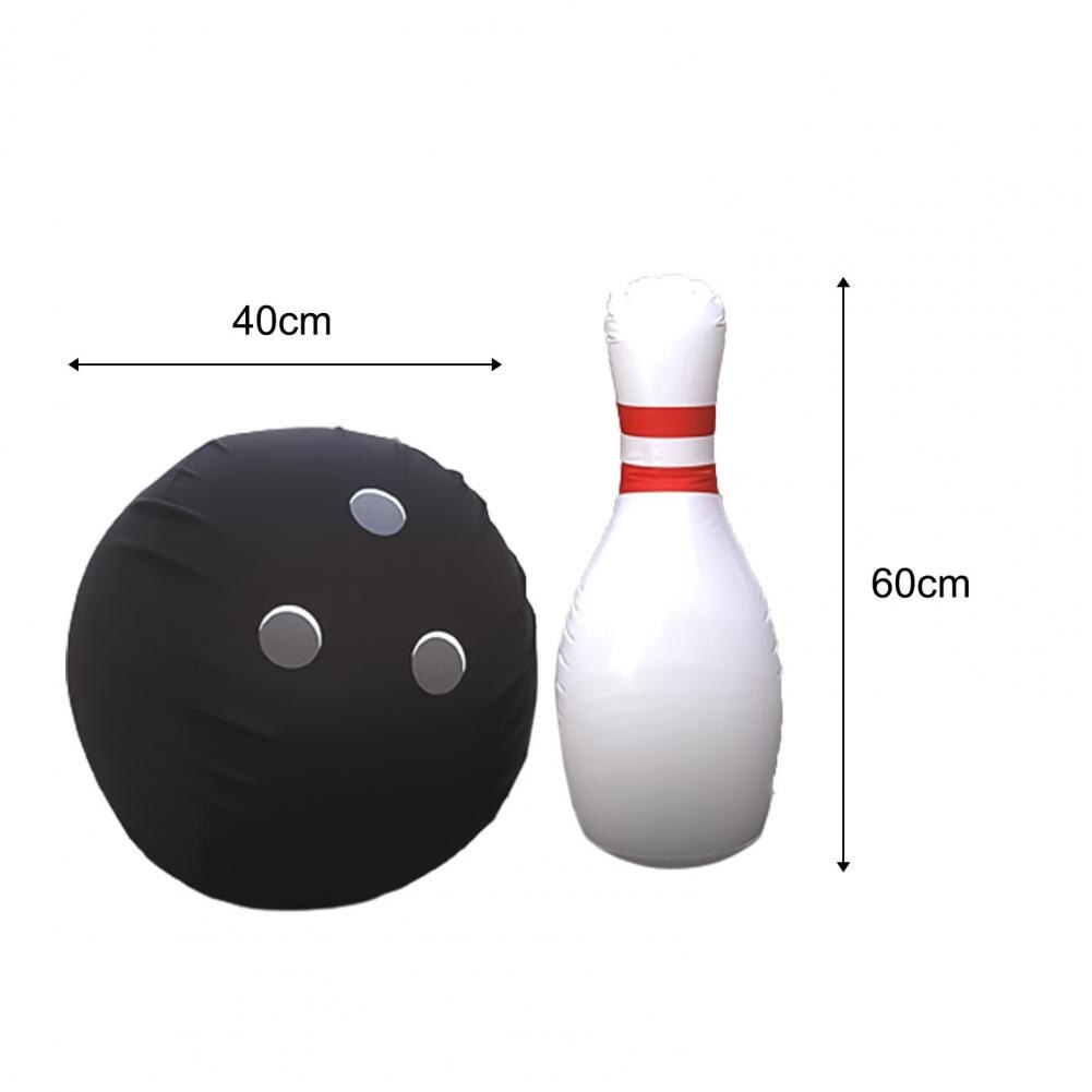 1 set of PVC children's inflatable bowling set... – Grandado