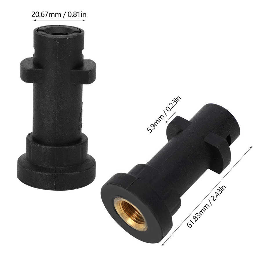 /4 Water Nozzle Adapter Hogedrukreiniger Nozzle Ge... – Grandado