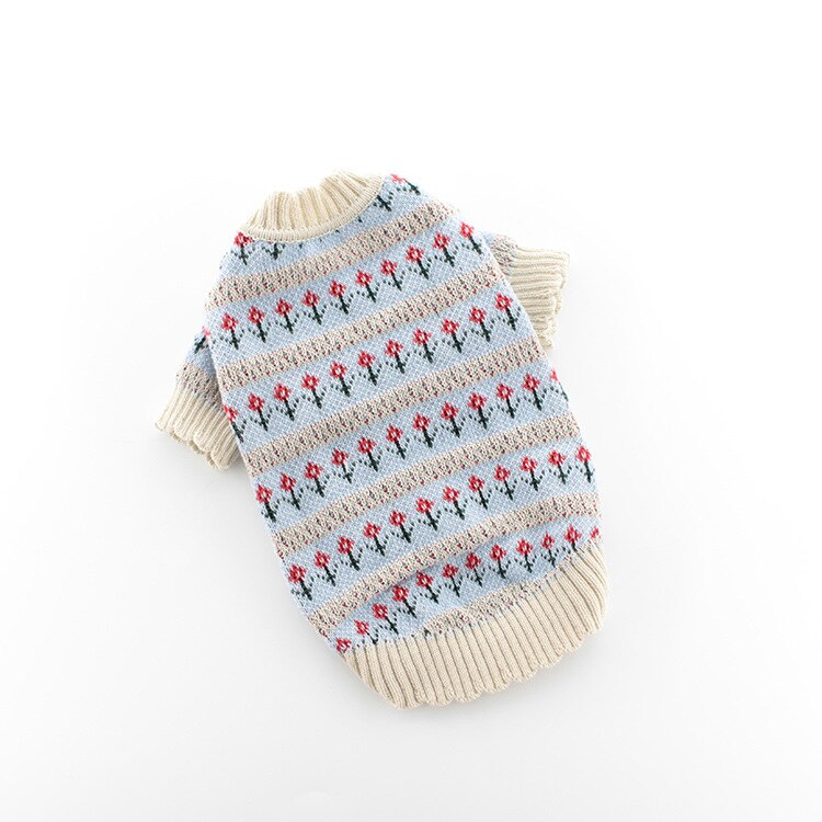 Herfst Kleding Voor Honden Kleine Bloem Hond Trui ... – Vicedeal